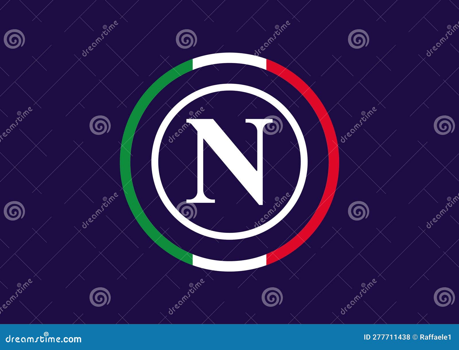 SSC Napoli Logo for Scudetto Editorial Stock Photo - Illustration of ...