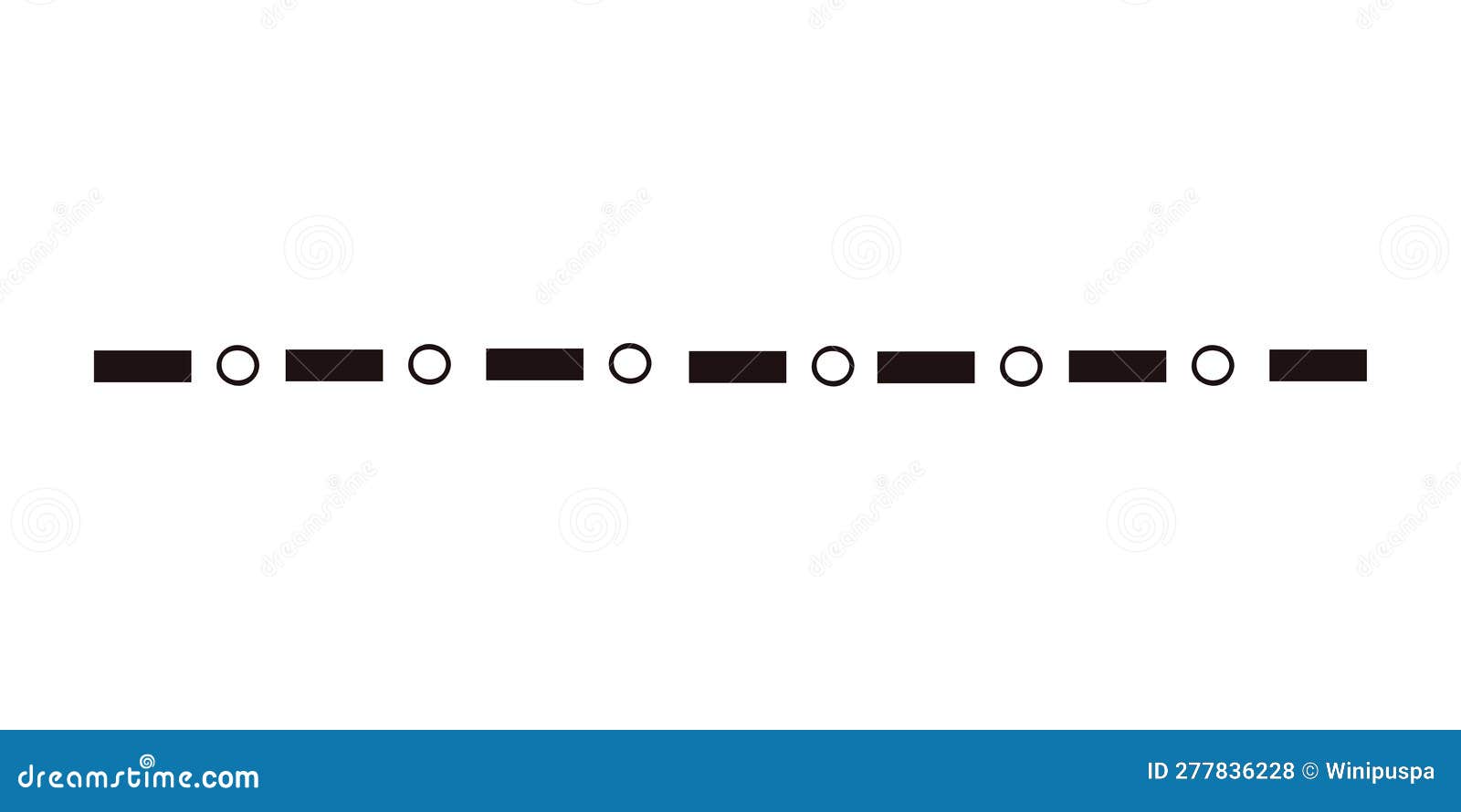 Vintage Divider Element. Black Thin-line Ornate Design Element ...