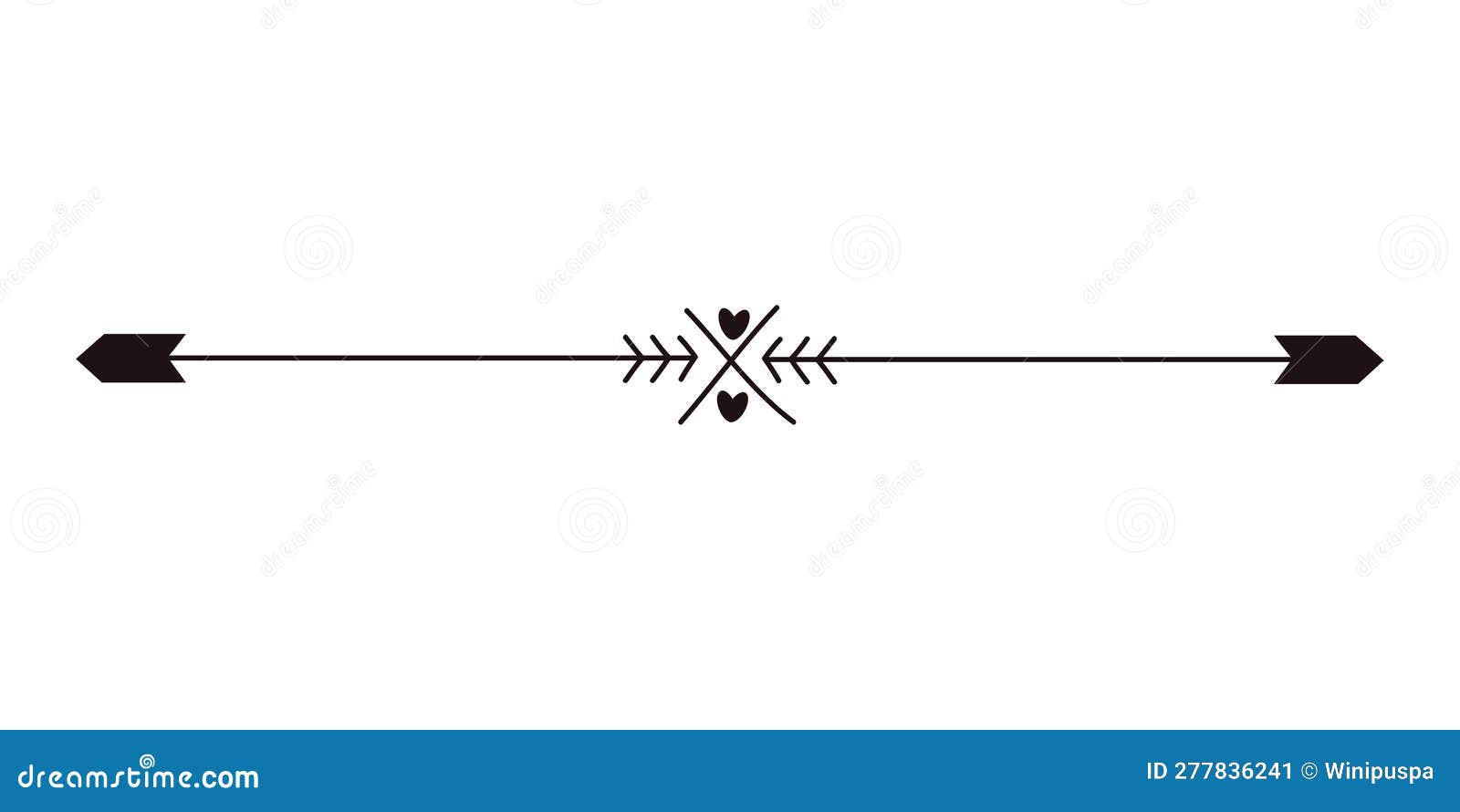 Vintage Divider Element. Black Thin-line Ornate Design Element ...