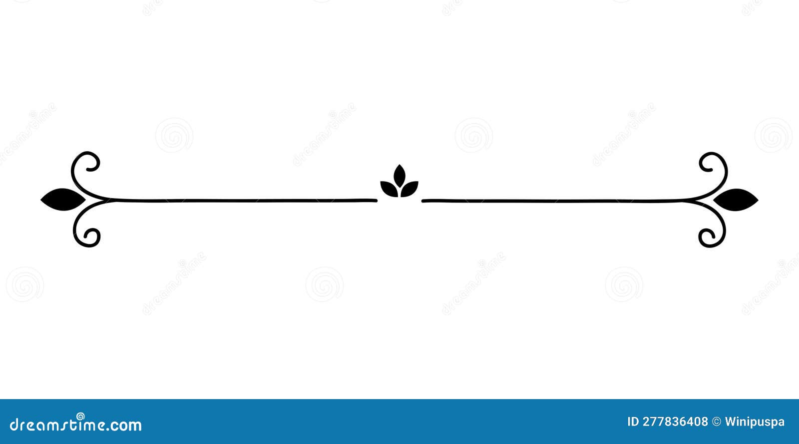 Horizontal Divider Ornate