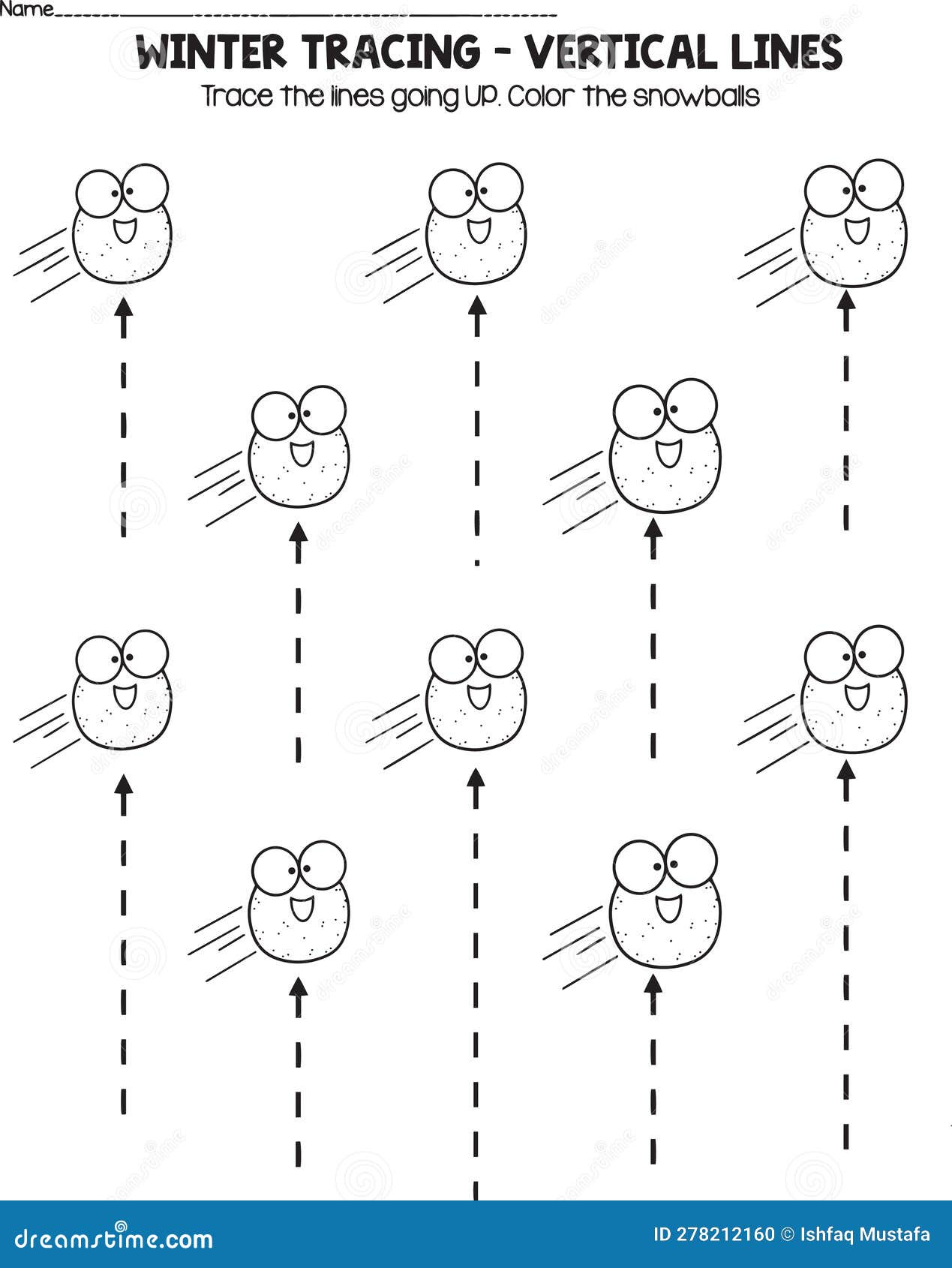 Hand Drawn Tracing Worksheets for Kids Pencontrol and Handwriting ...