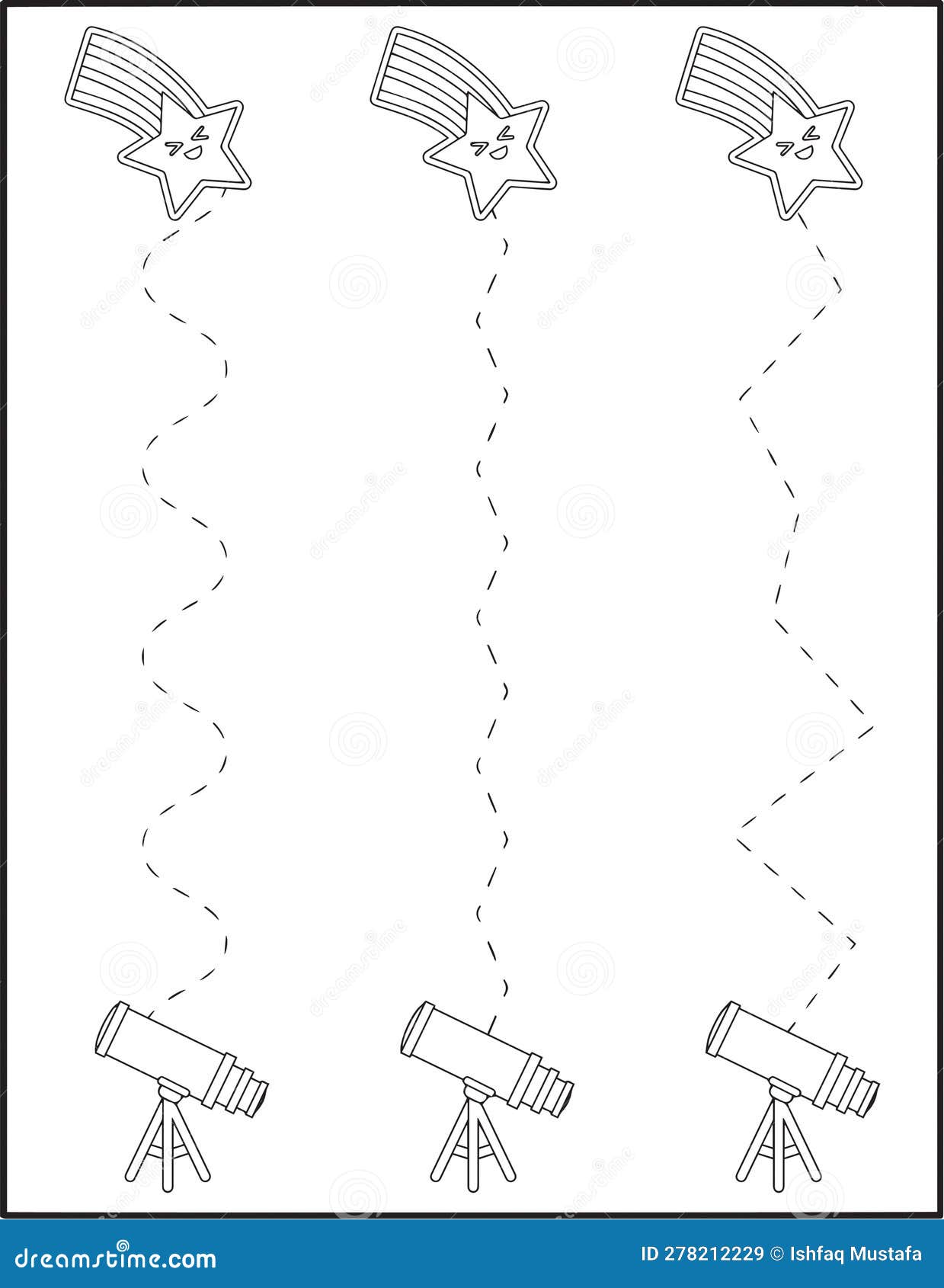 Hand Drawn Tracing Worksheets for Kids Pencontrol and Handwriting ...