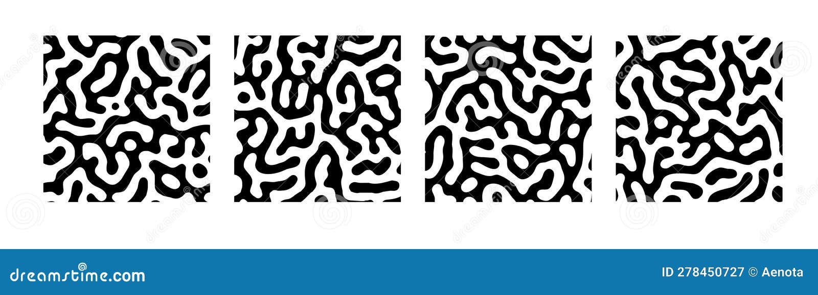 Vector Seamless Reaction Diffusion Set Mathematical Biology Turing ...