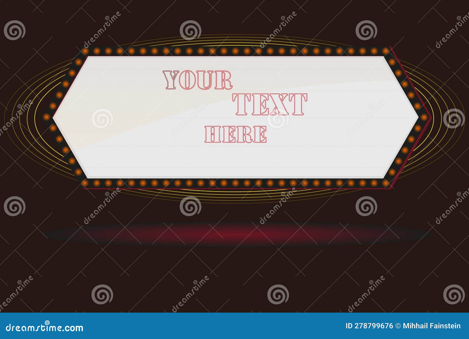 Classic Banner stock vector. Illustration of explosion - 278799676