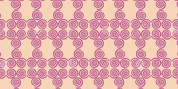 Spiral Motif Vector Repeat Pattern Stock Vector - Illustration of ...
