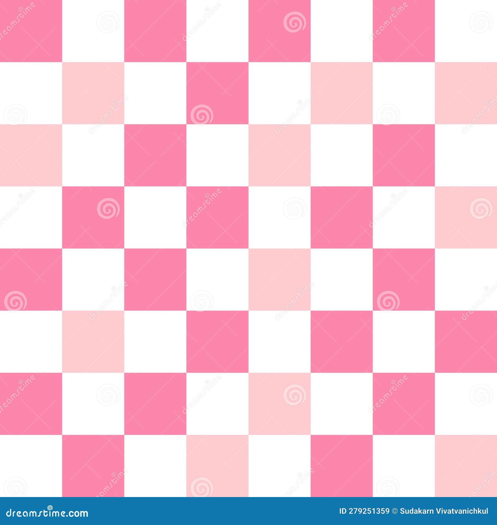 Pink Checkerboard Pattern Background. Stock Vector - Illustration of ...