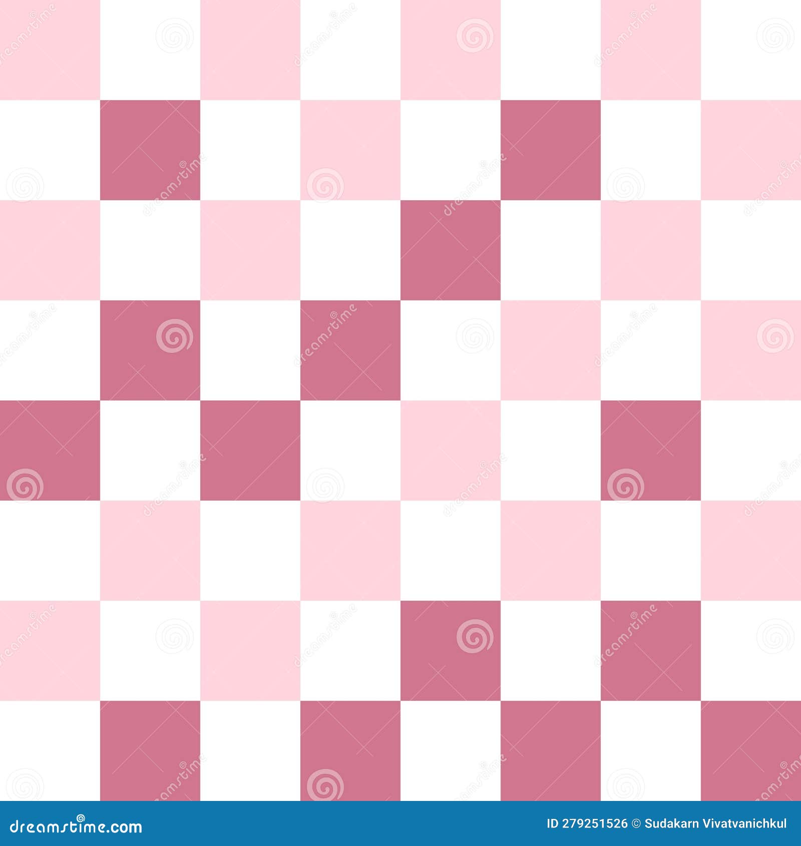 Pink Pastel Checkerboard Pattern Background. Stock Vector ...