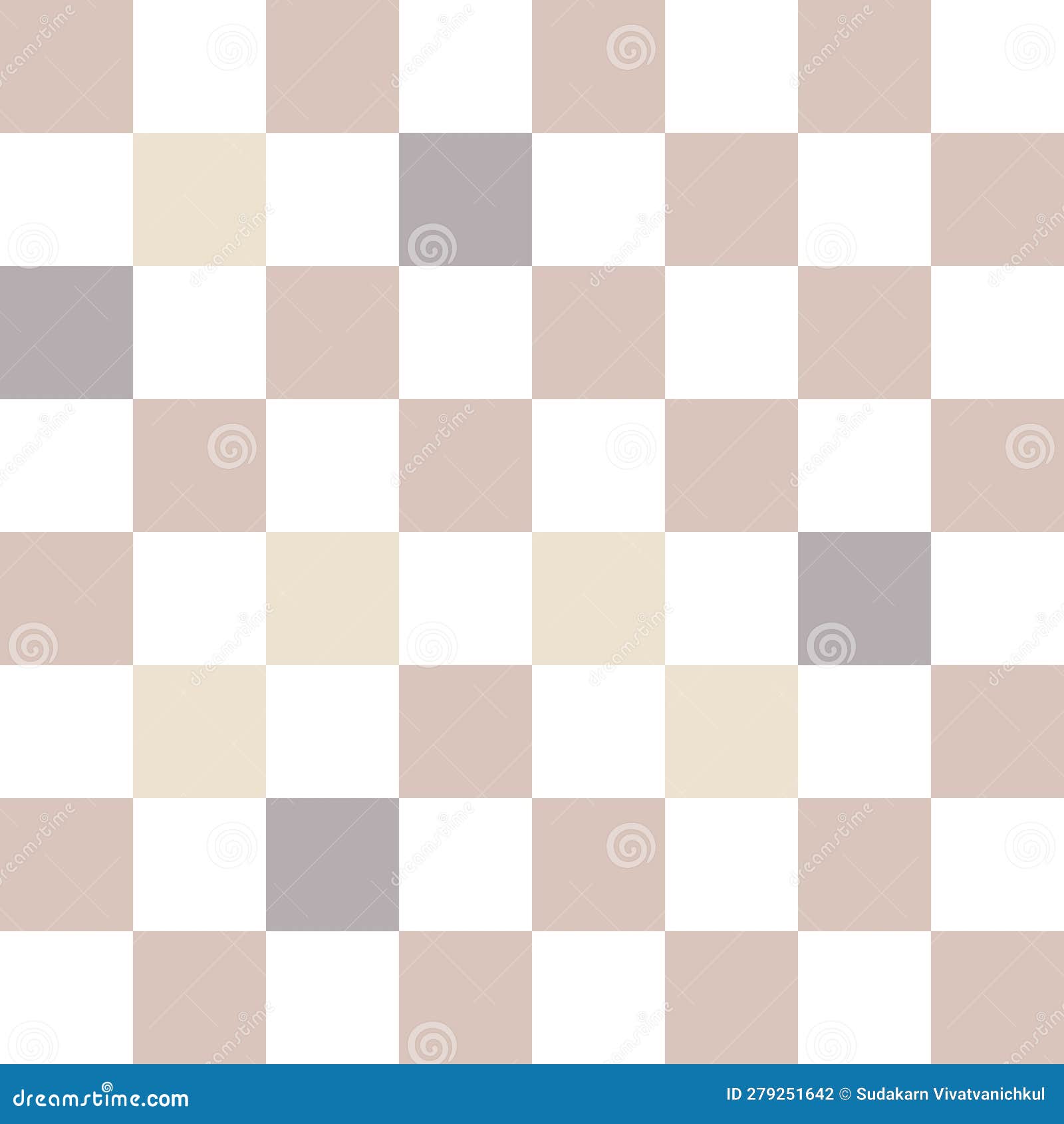 Brown Pastel Checkerboard Pattern Background. Stock Vector ...