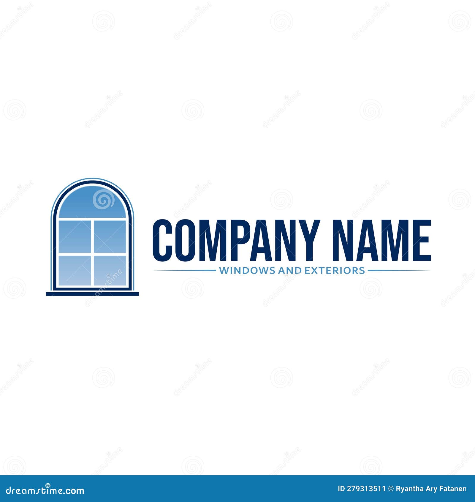 Window Services Logo Template Stock Vector - Illustration of white ...