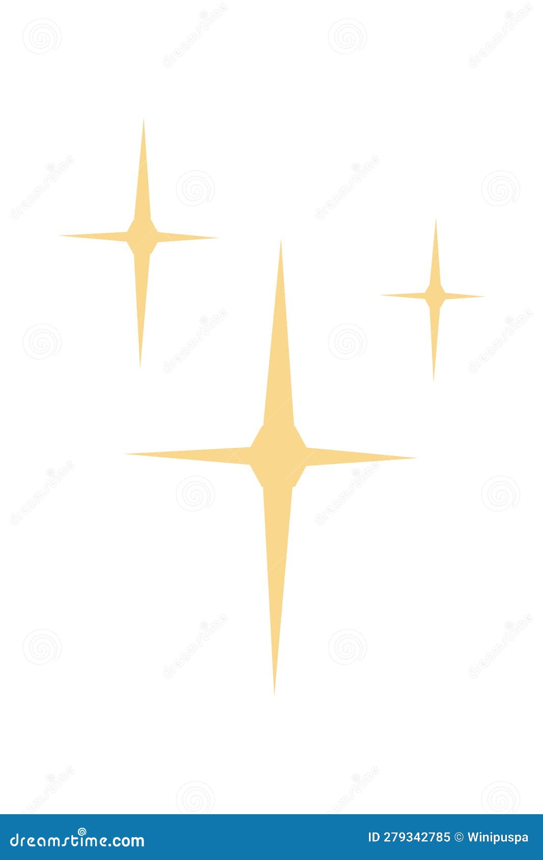 Sparkling Effect Illustration. Yellow, Gold, and Orange Sparkles ...