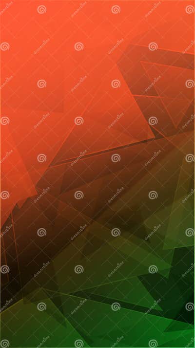 Abstract Color Polygon Mobile Wallpaper_018 Stock Vector - Illustration ...
