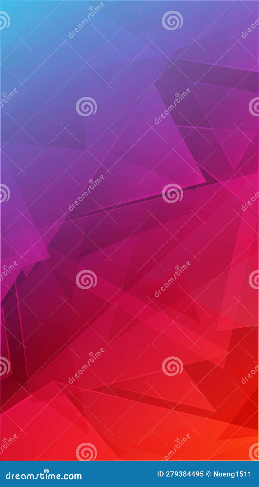 Abstract Color Polygon Mobile Wallpaper_019 Stock Vector - Illustration ...