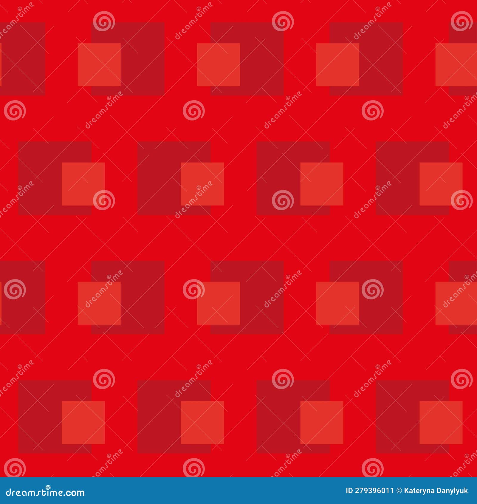 Geometrical Seamless Modern Red Pattern Stoock Vector Illustration for ...