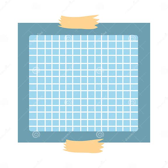 Colored Sticky Notes Paper Illustration. Stock Vector - Illustration of ...