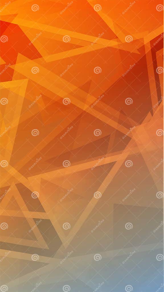 Abstract Color Triangle Design Mobile Wallpaper_05 Stock Vector ...