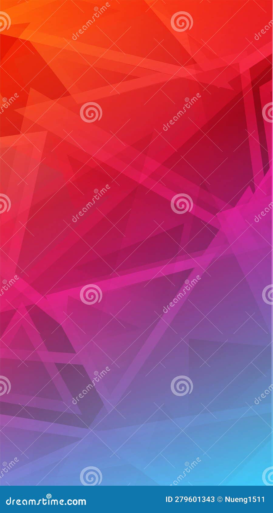 Abstract Color Triangle Design Mobile Wallpaper_06 Stock Vector ...