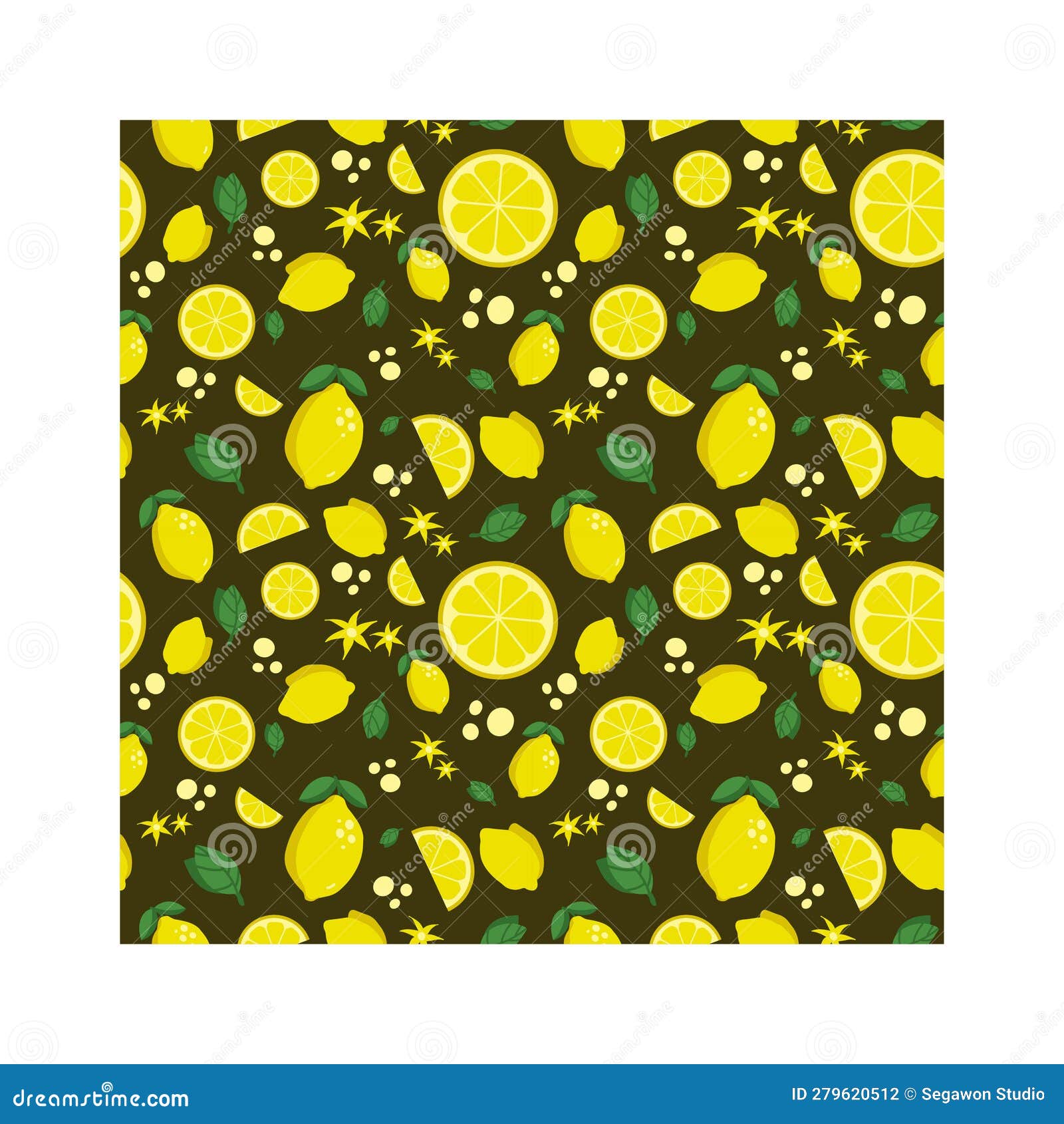 Seamless Pattern Yellow Bright Orange Design Background Stock Vector ...