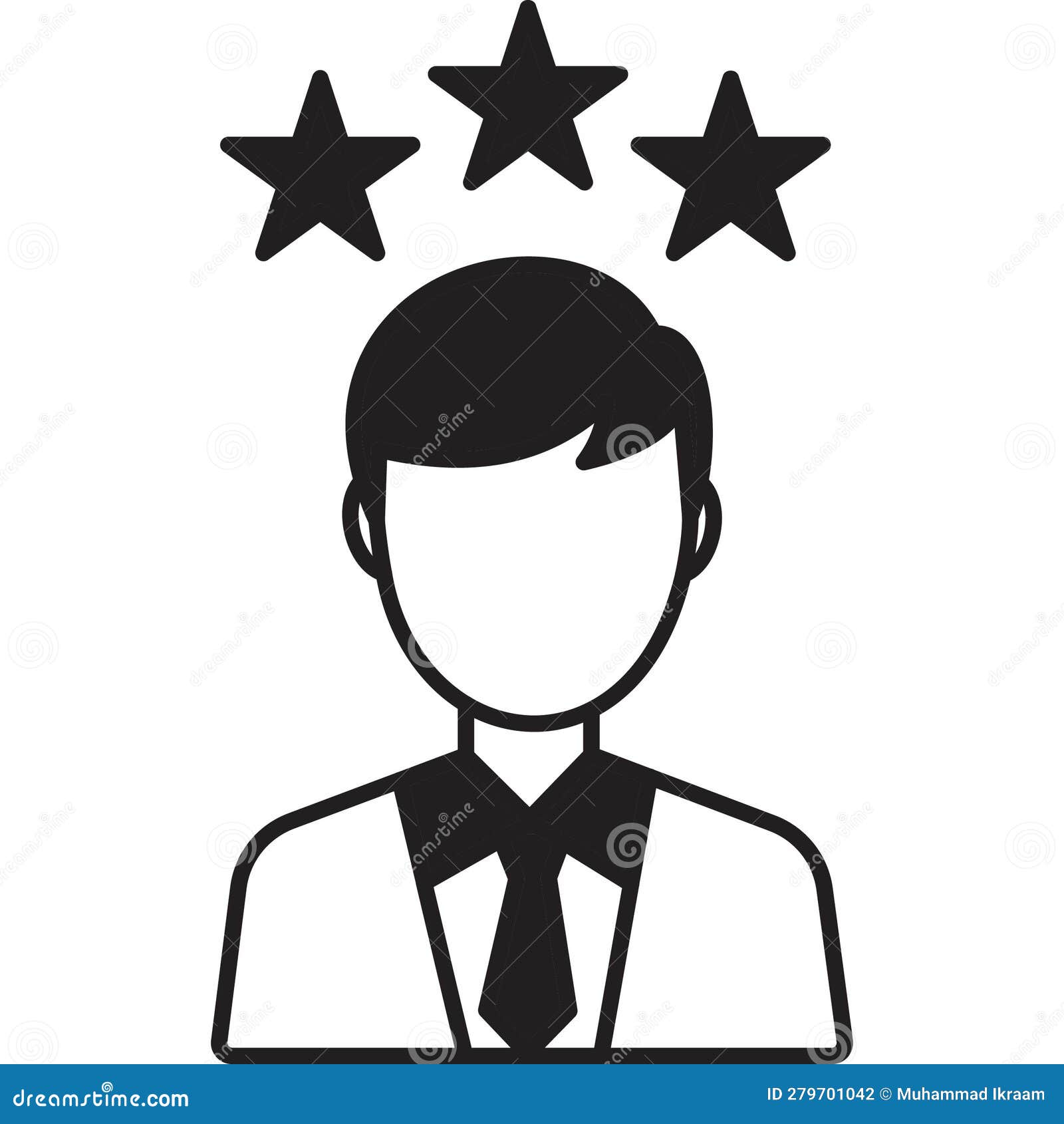 Employee Rating Which Can Easily Edit or Modify Stock Illustration ...