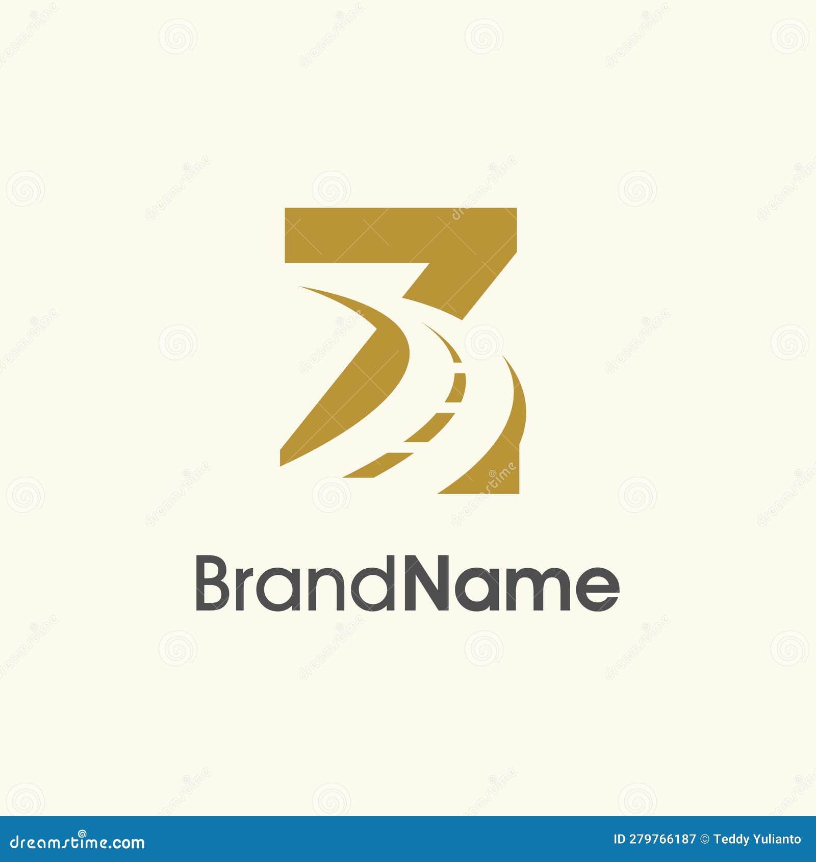 Simple Elegant Initial Z Road Way Logo Stock Vector - Illustration of ...