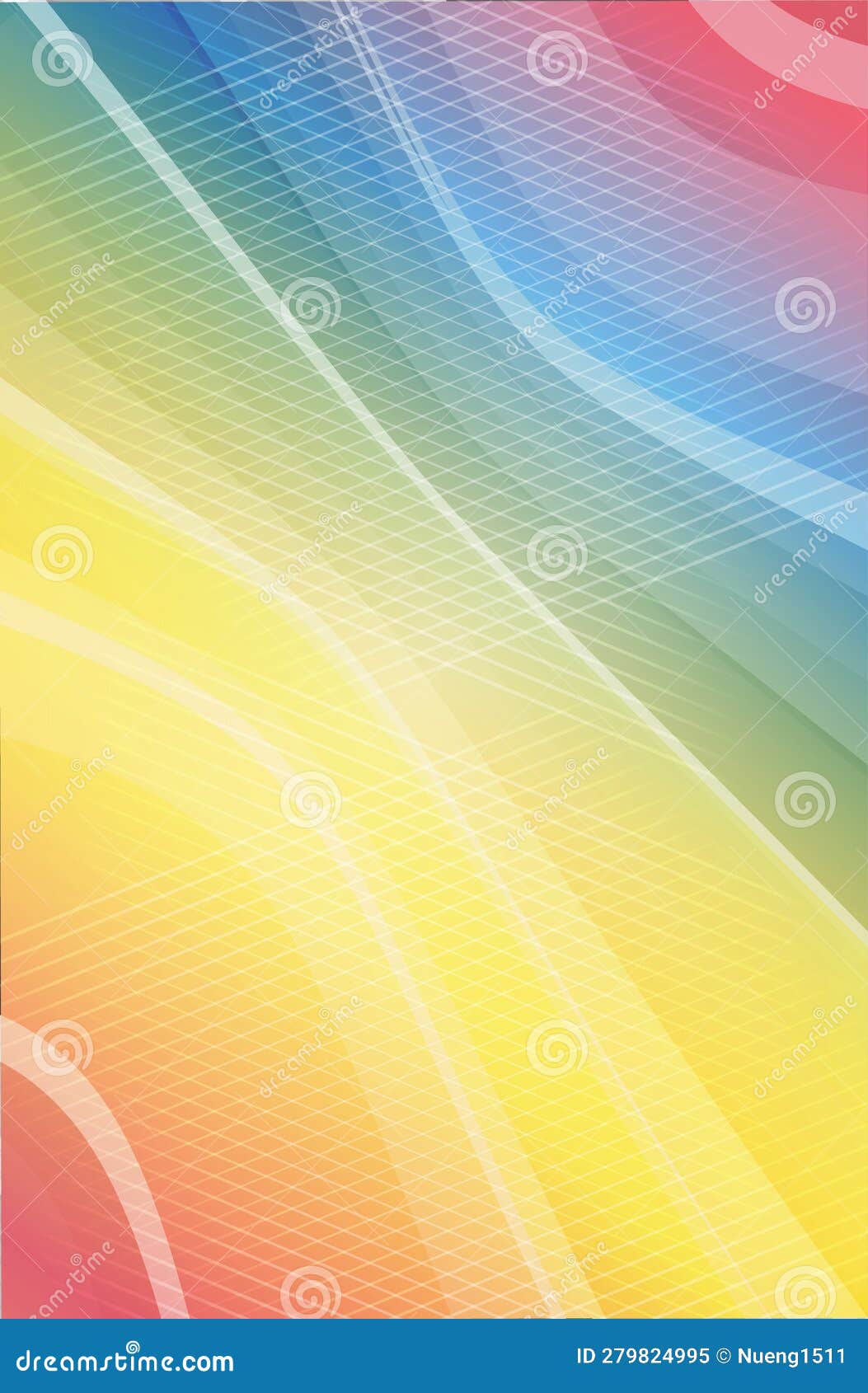 Abstract Color Grid Line Curve Background_026 Stock Vector ...