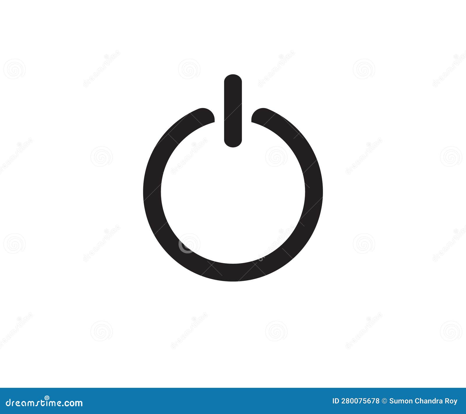 Power Icon Design Vector Template Stock Vector - Illustration of ...