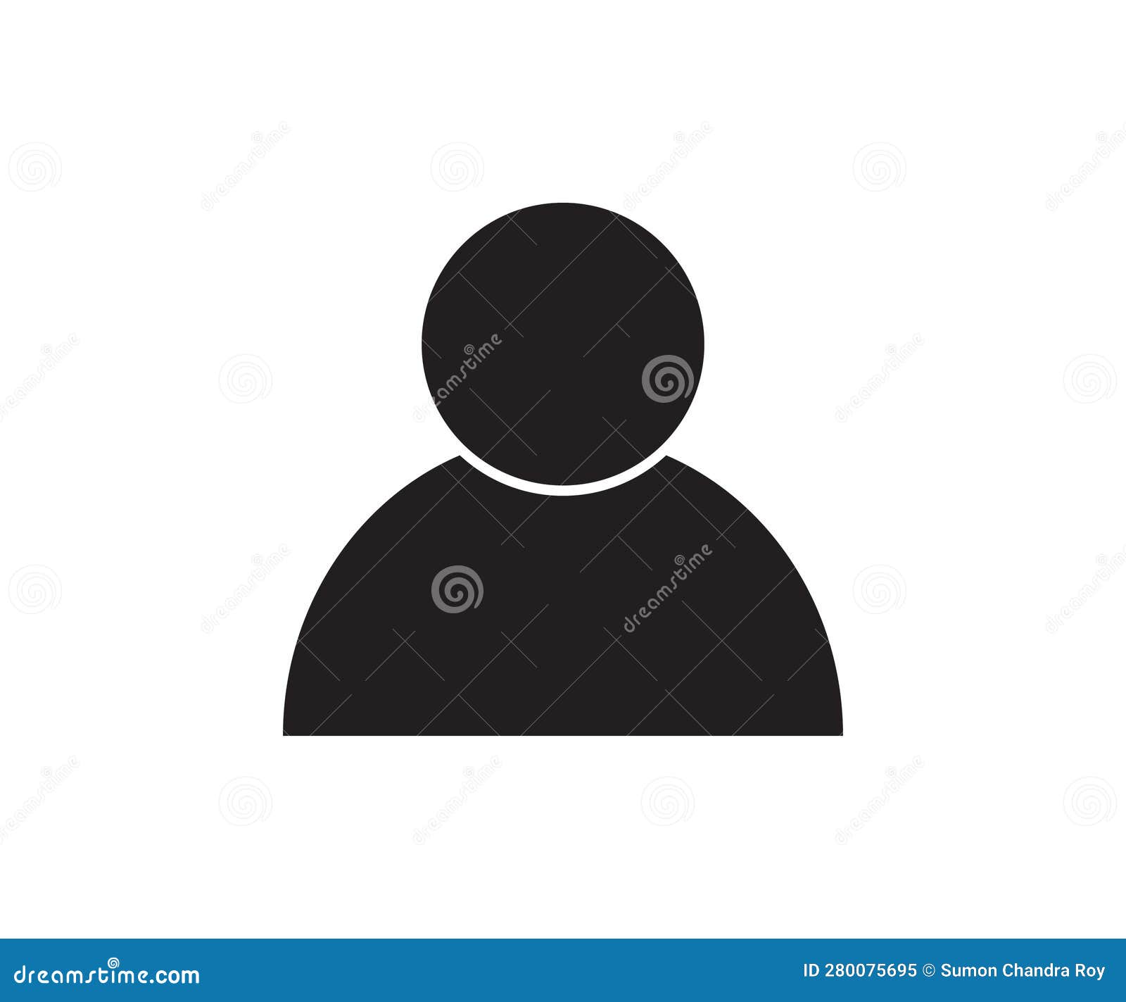Simple Man Icon Design Template Stock Vector - Illustration of design ...