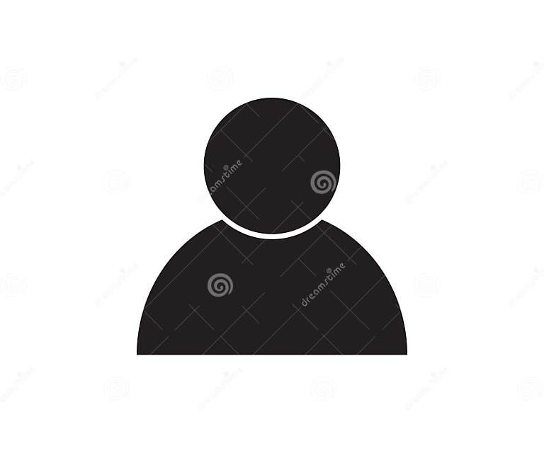 Simple Man Icon Design Template Stock Vector - Illustration of design ...
