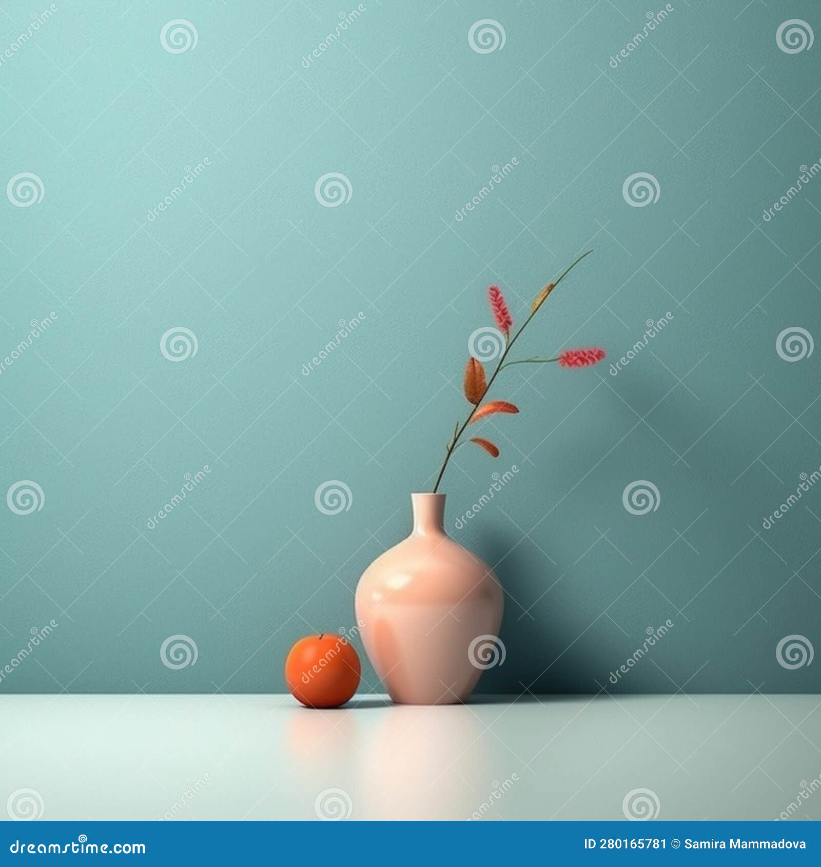 Minimal still life stock illustration. Illustration of coffee - 280165781