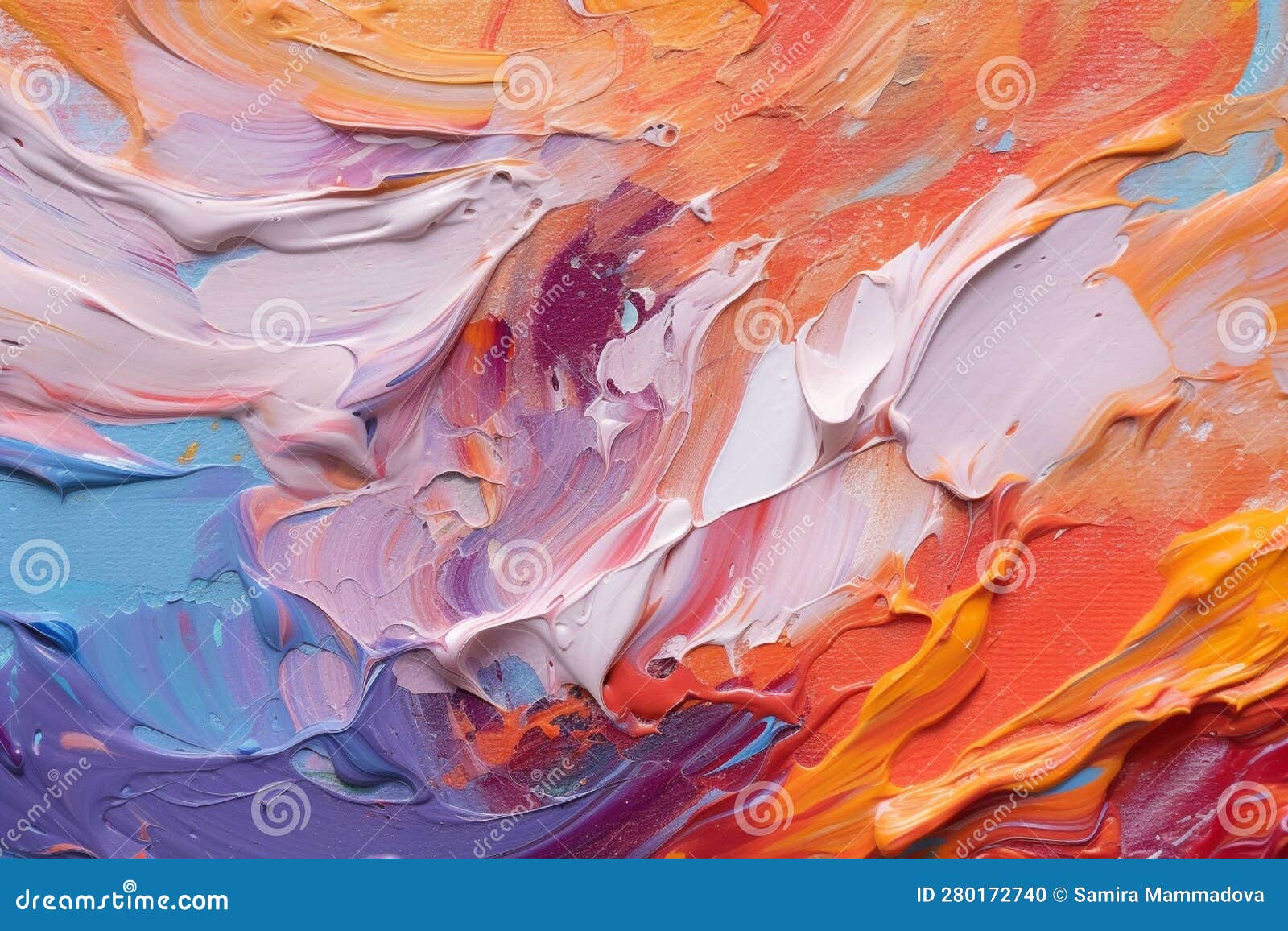 Abstract Oil Paint Background Stock Illustration - Illustration of ...