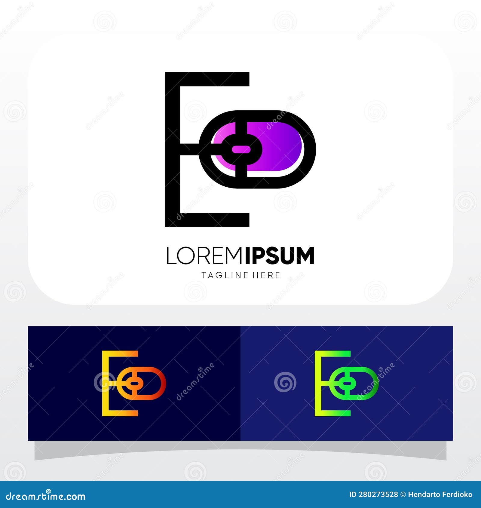 Letter E Computer Mouse Logo Design Vector Icon Graphic Emblem ...