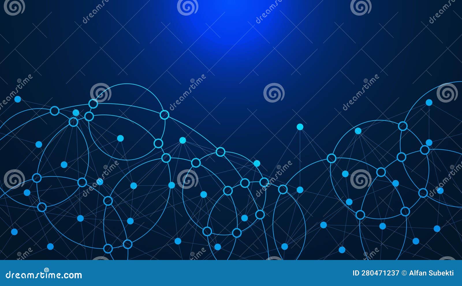 Abstract Technology Background for Network Connection, Global ...