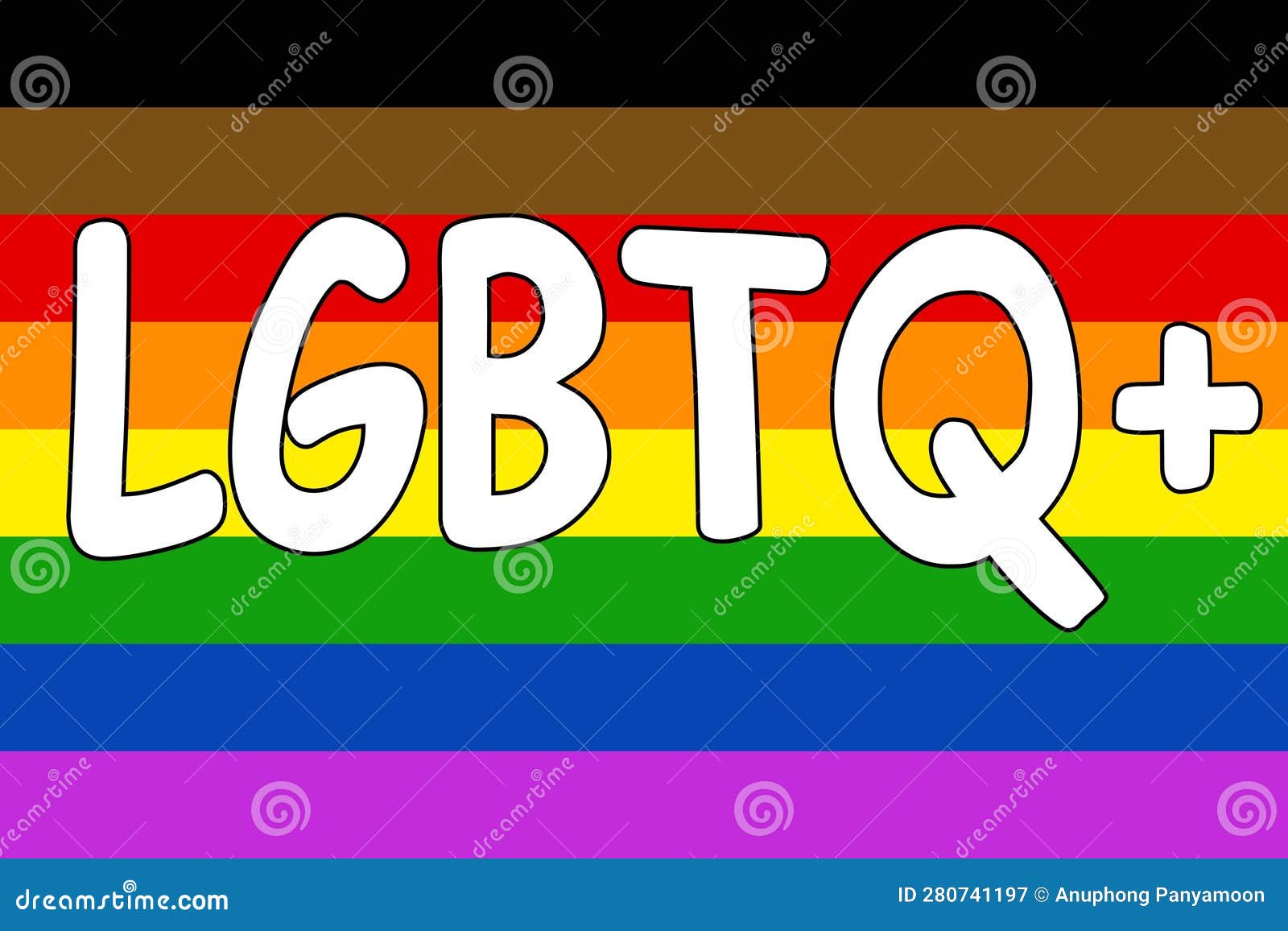 LGBTQ Campaign for Sexual Freedom Stock Illustration - Illustration of ...