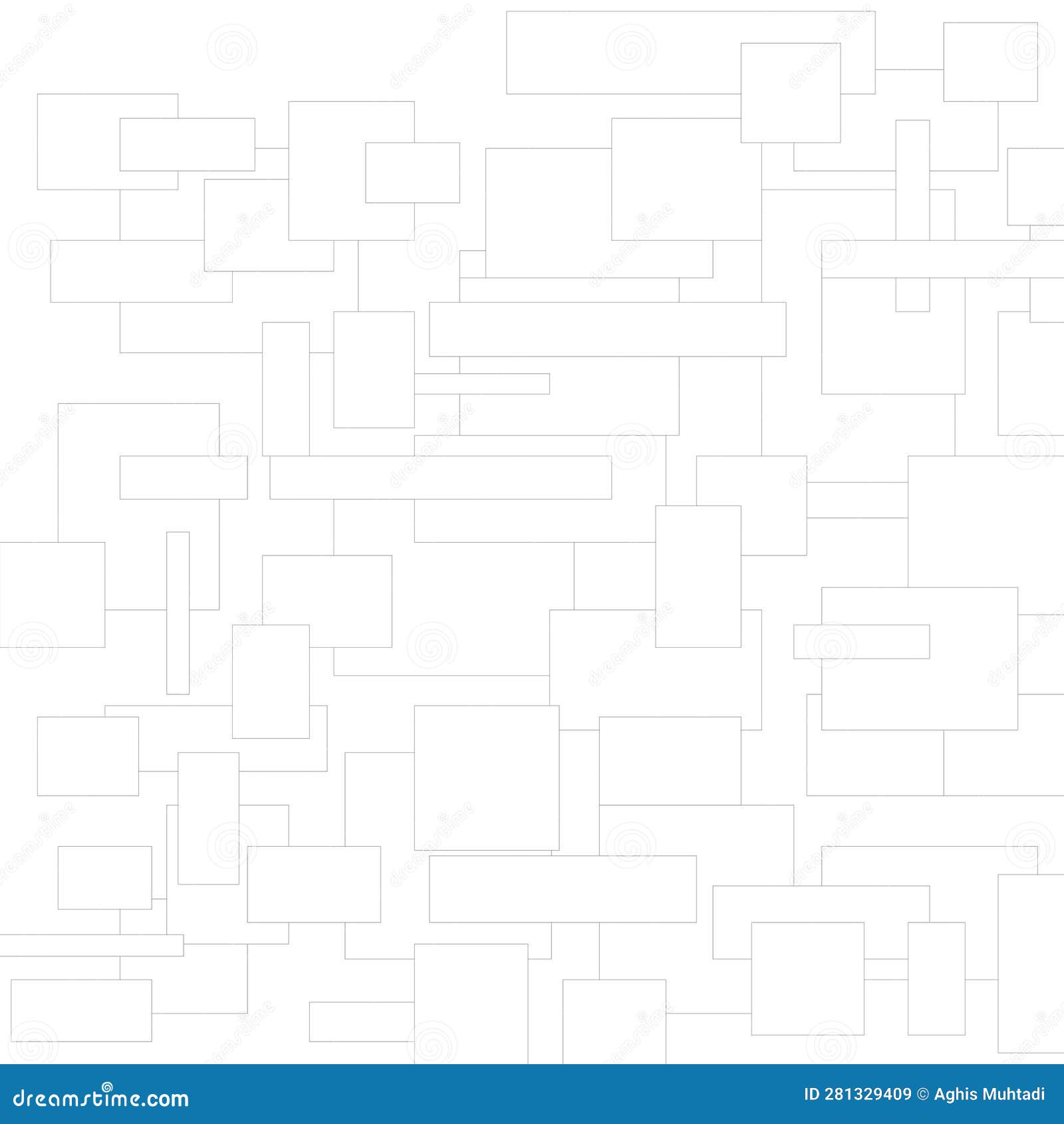 Rictangle background stock vector. Illustration of decorative - 281329409