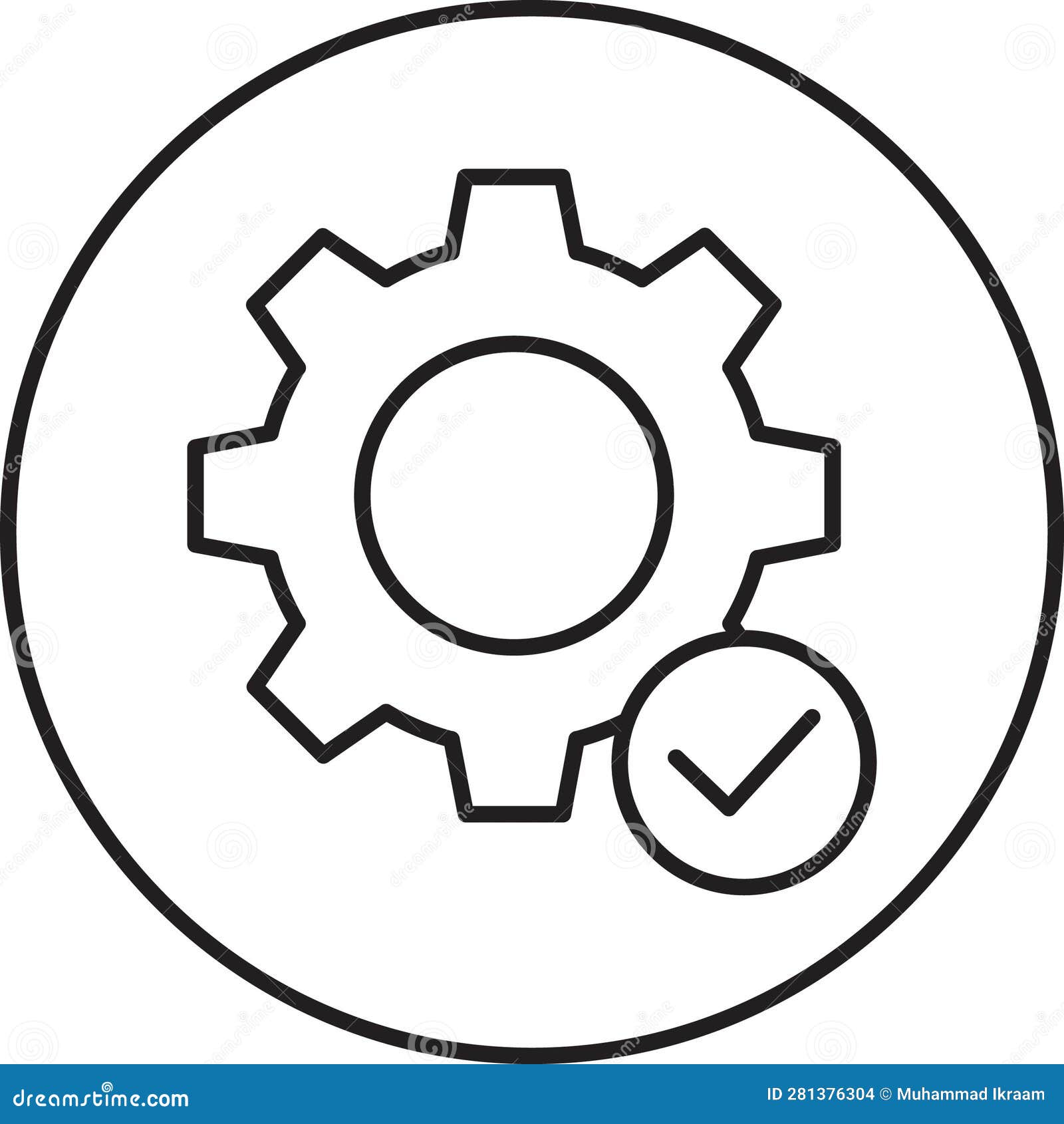 Setting Which Can Easily Edit or Modify Stock Illustration ...