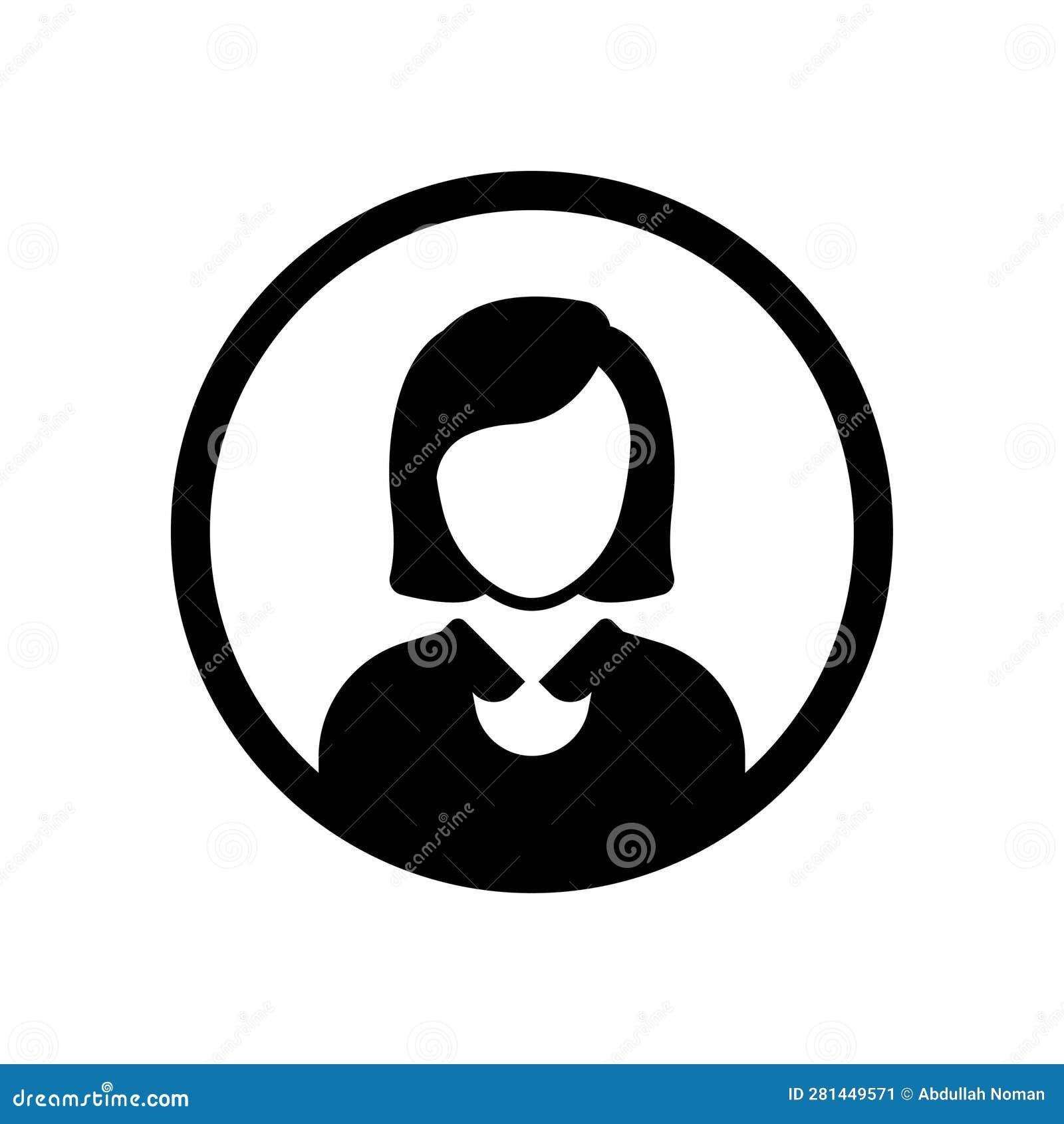 Men Profile Icon design stock vector. Illustration of outline - 281449571