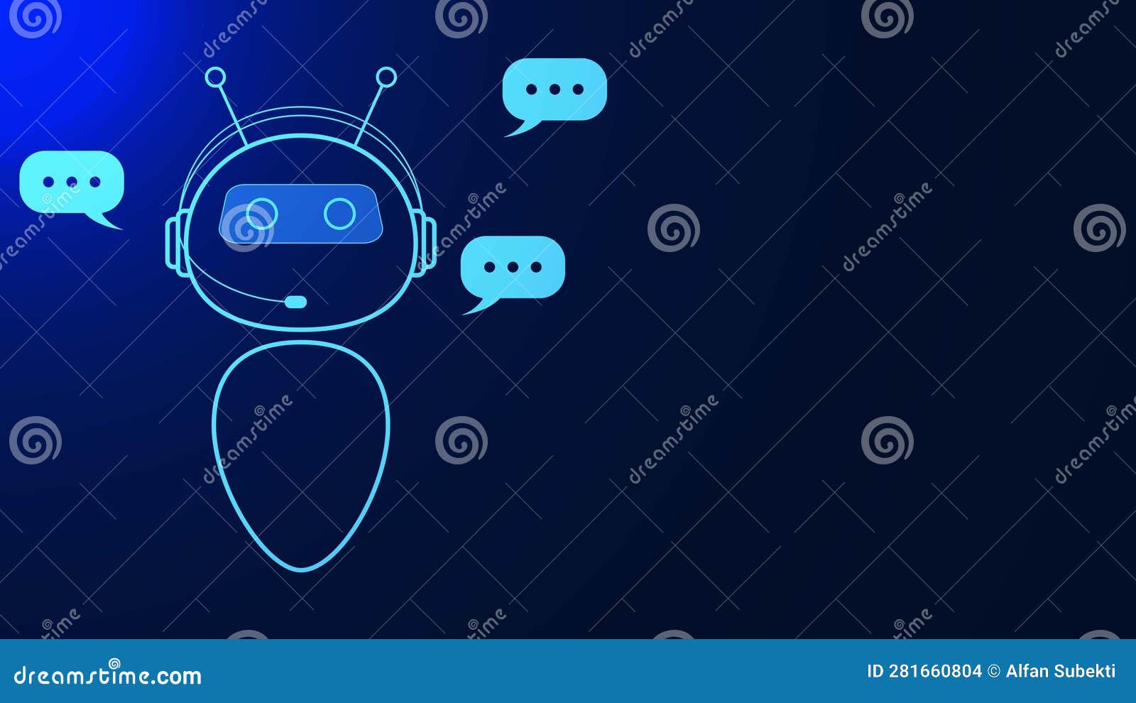Chatbot Chat with Artificial Intelligence AI Stock Vector ...