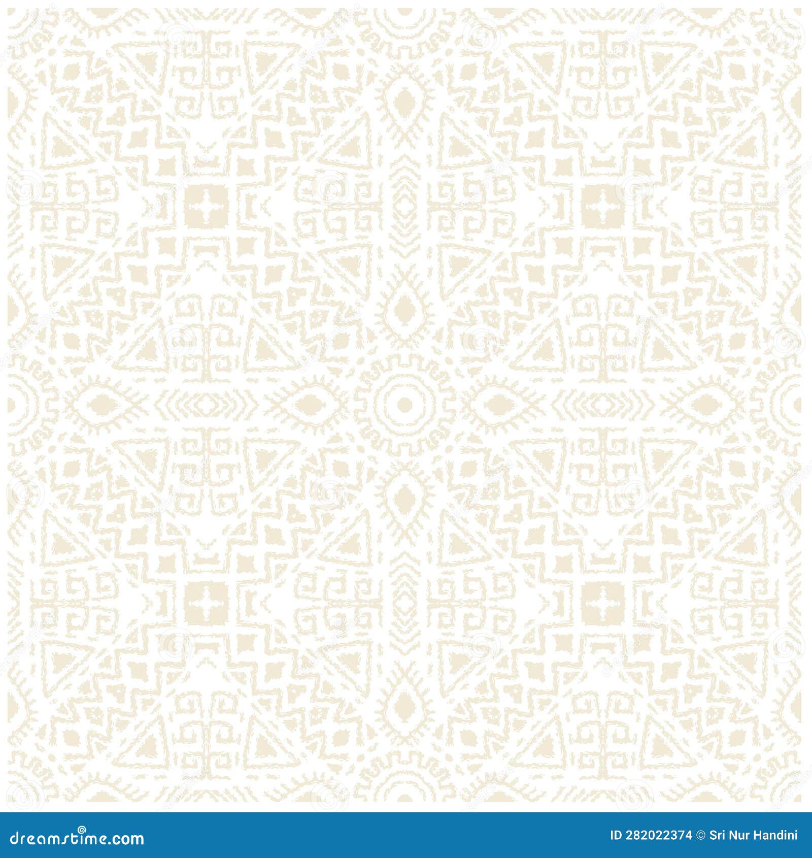 African Ethnic Seamless Pattern Abstract. African Geometric Pattern on ...