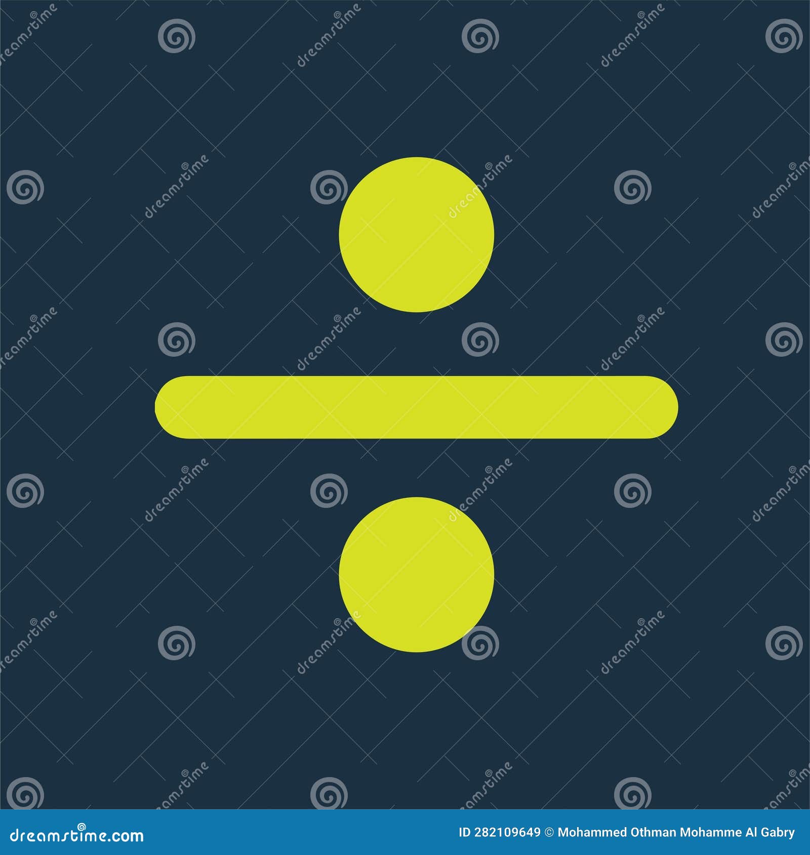 Division Symbol. Basic Mathematical Symbol Sign. Calculator Button Icon ...
