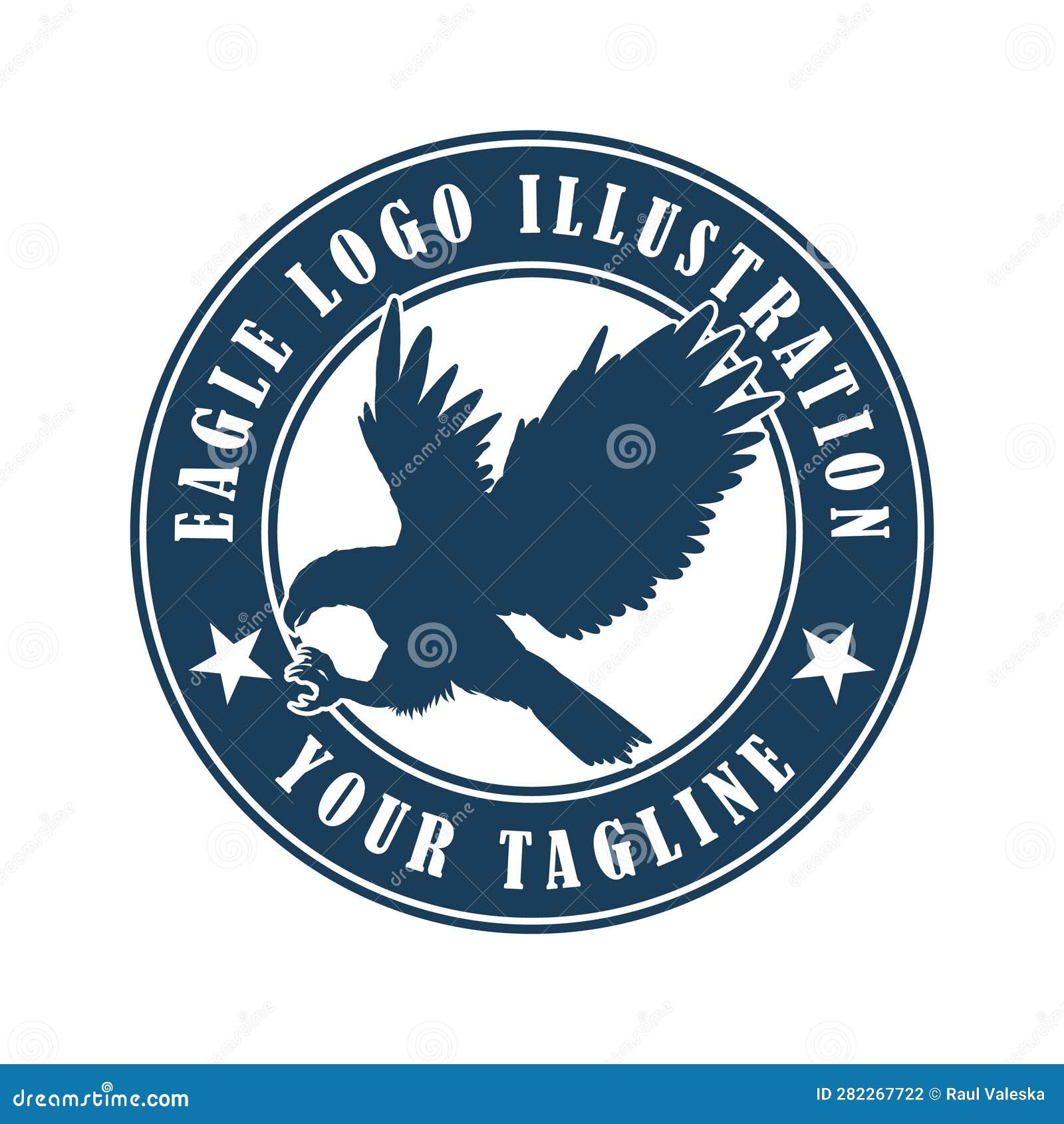 Eagle logo badge design stock illustration. Illustration of badge ...