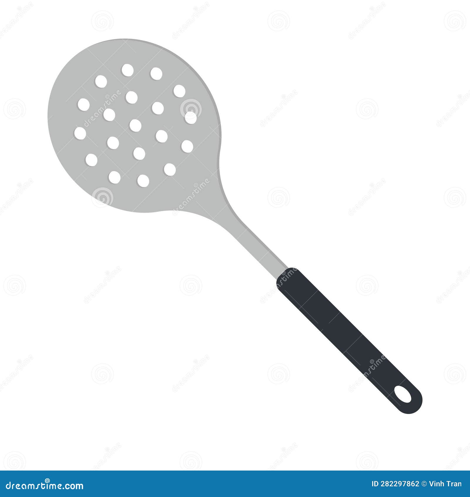 Kitchen Skimmer Flat Icon for Web. Simple Skimmer Sign Flat Vector Design Stock Vector ...