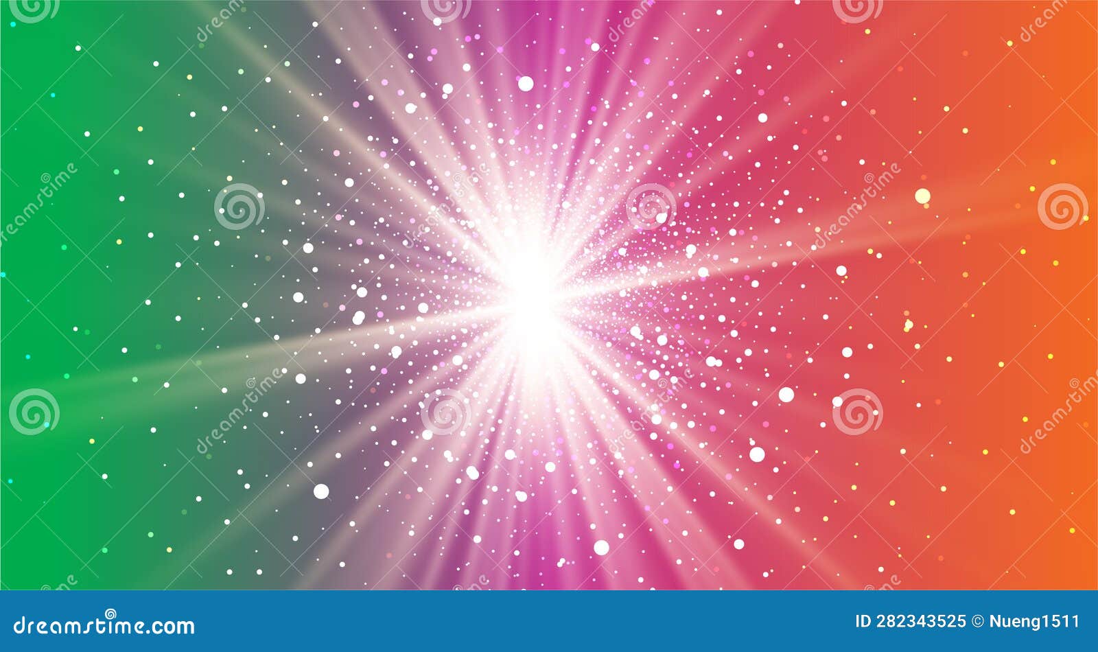 Abstract Colorful Ray Lighting Particles Effect Background_036 Stock ...