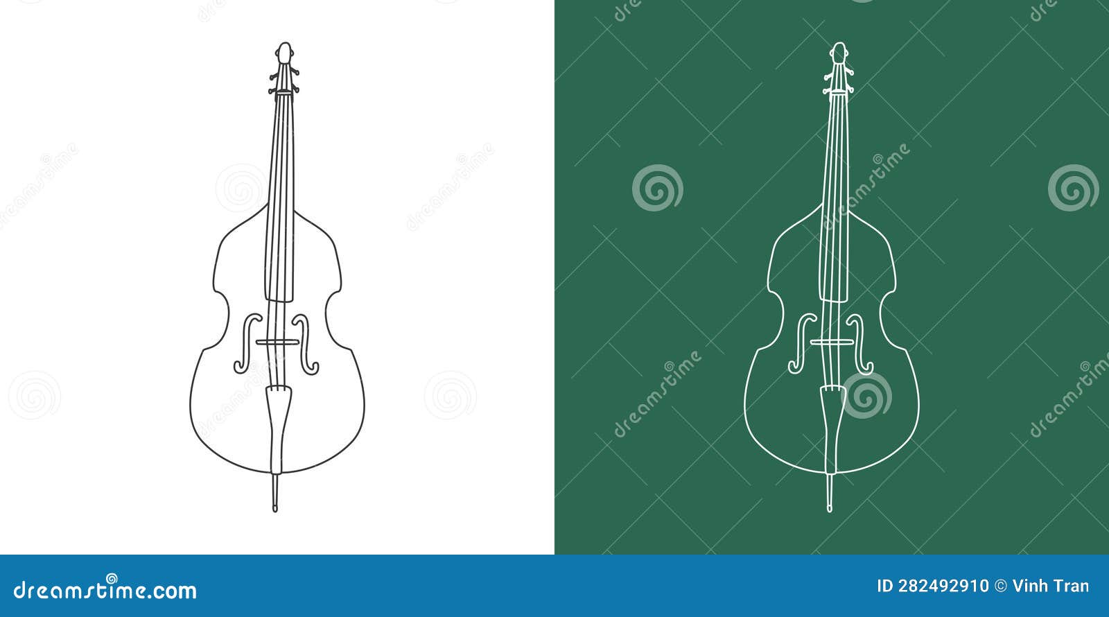 Double Bassoon Instrument Drawing