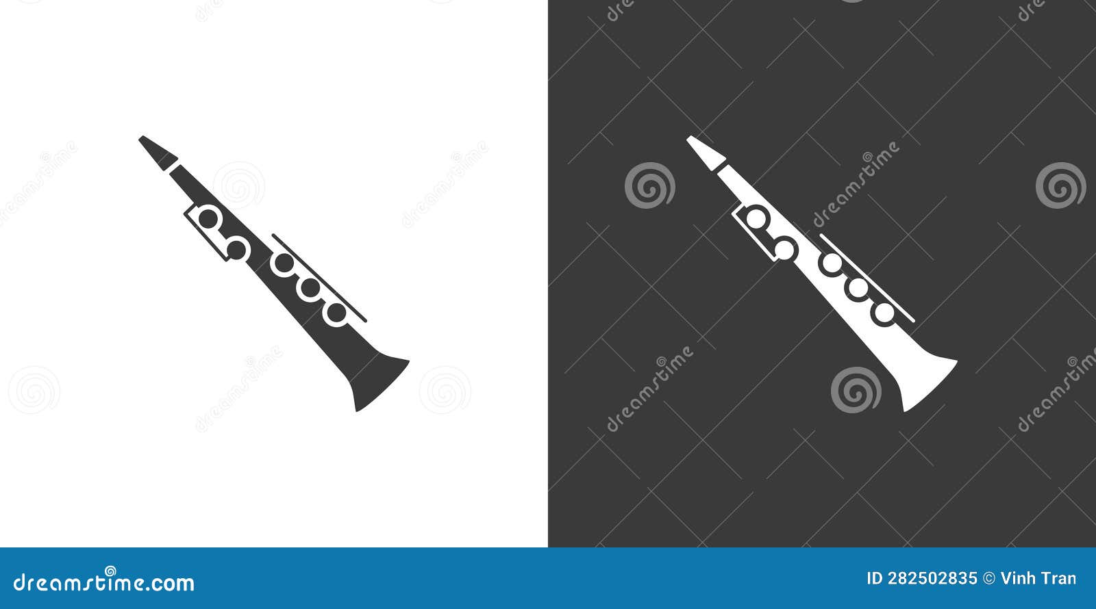 Soprano Saxophone Flat Web Icon. Saxophone Logo. Brass Instrument ...