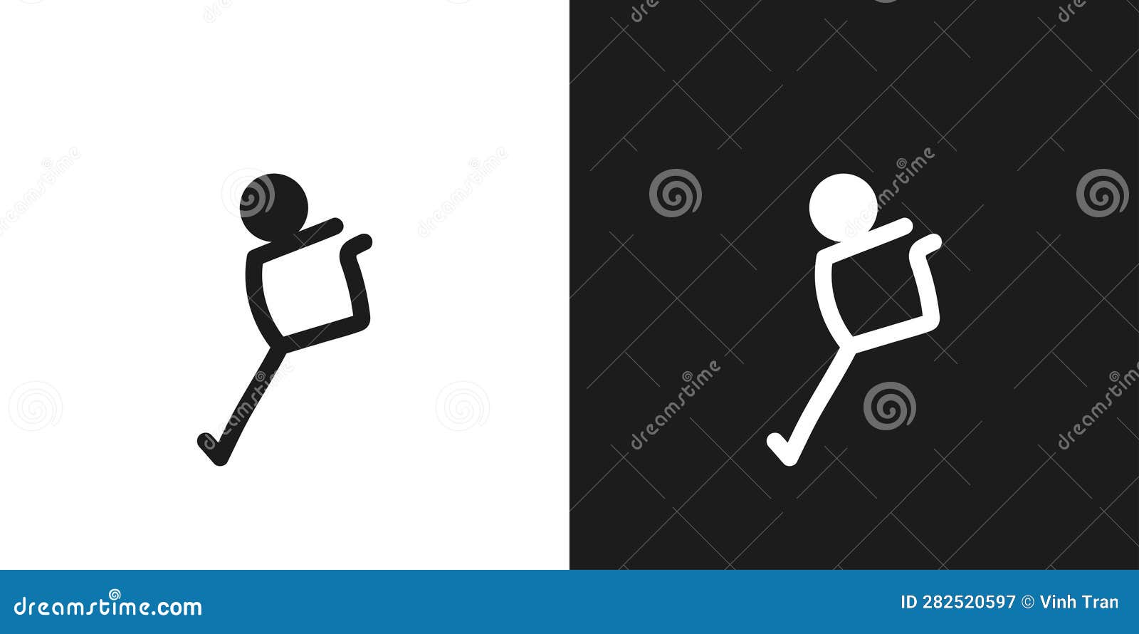 Acrobatics Icon Pictogram Vector Design. Stick Figure Man Acrobatic ...
