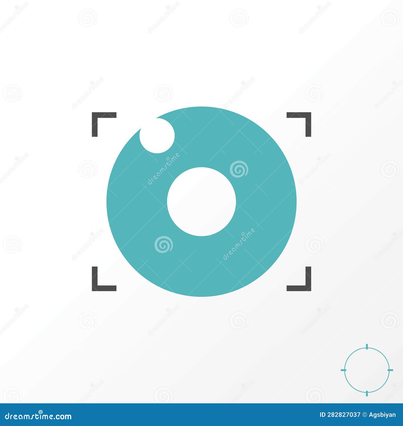 Letter O Font Like Camera Lens or Target. Related Monogram Shoot ...