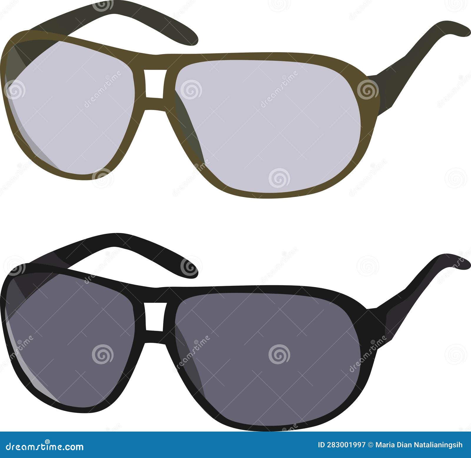 Sun Glasses Fashion Style Vector Stock Vector - Illustration of face ...