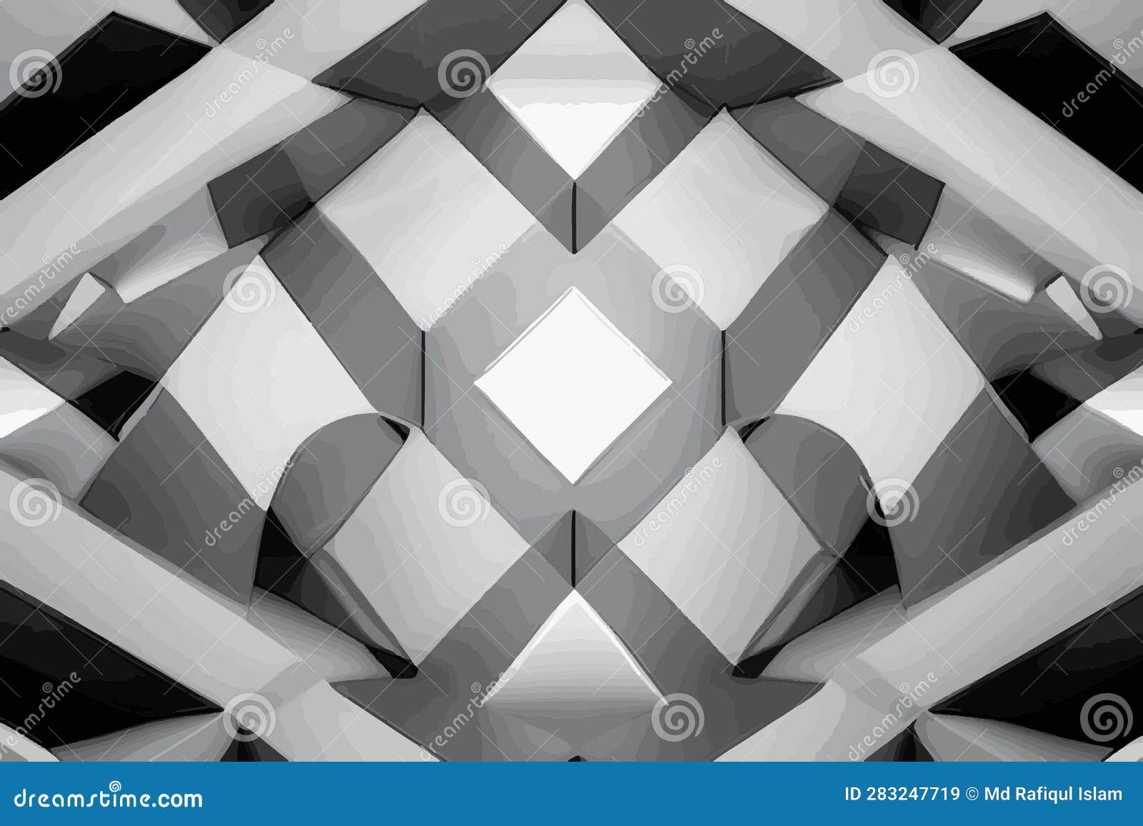 Abstract Geometric Gray Background. Futuristic Gray Background Texture ...