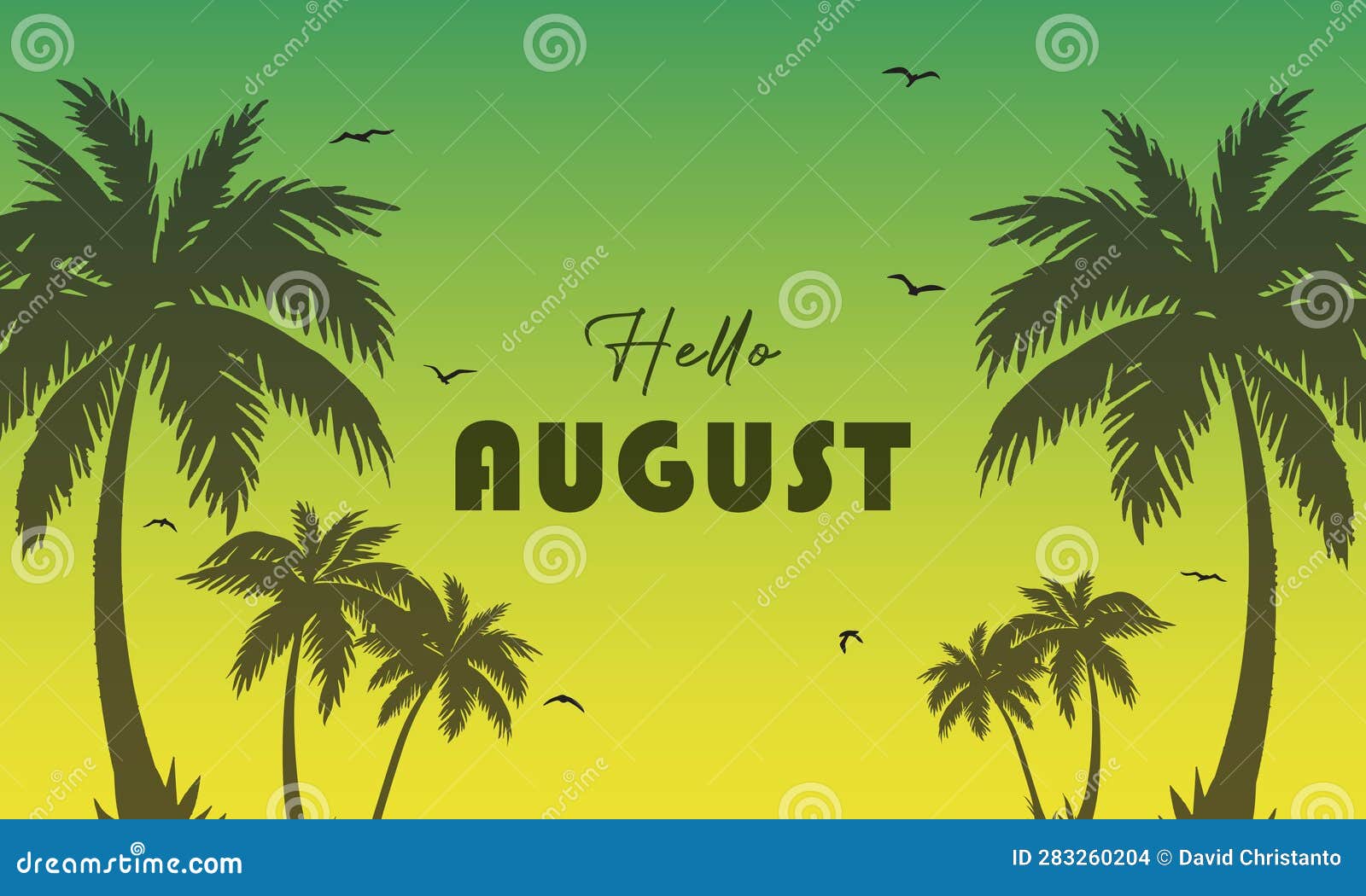 Welcome august stock vector. Illustration of sticker - 283260204