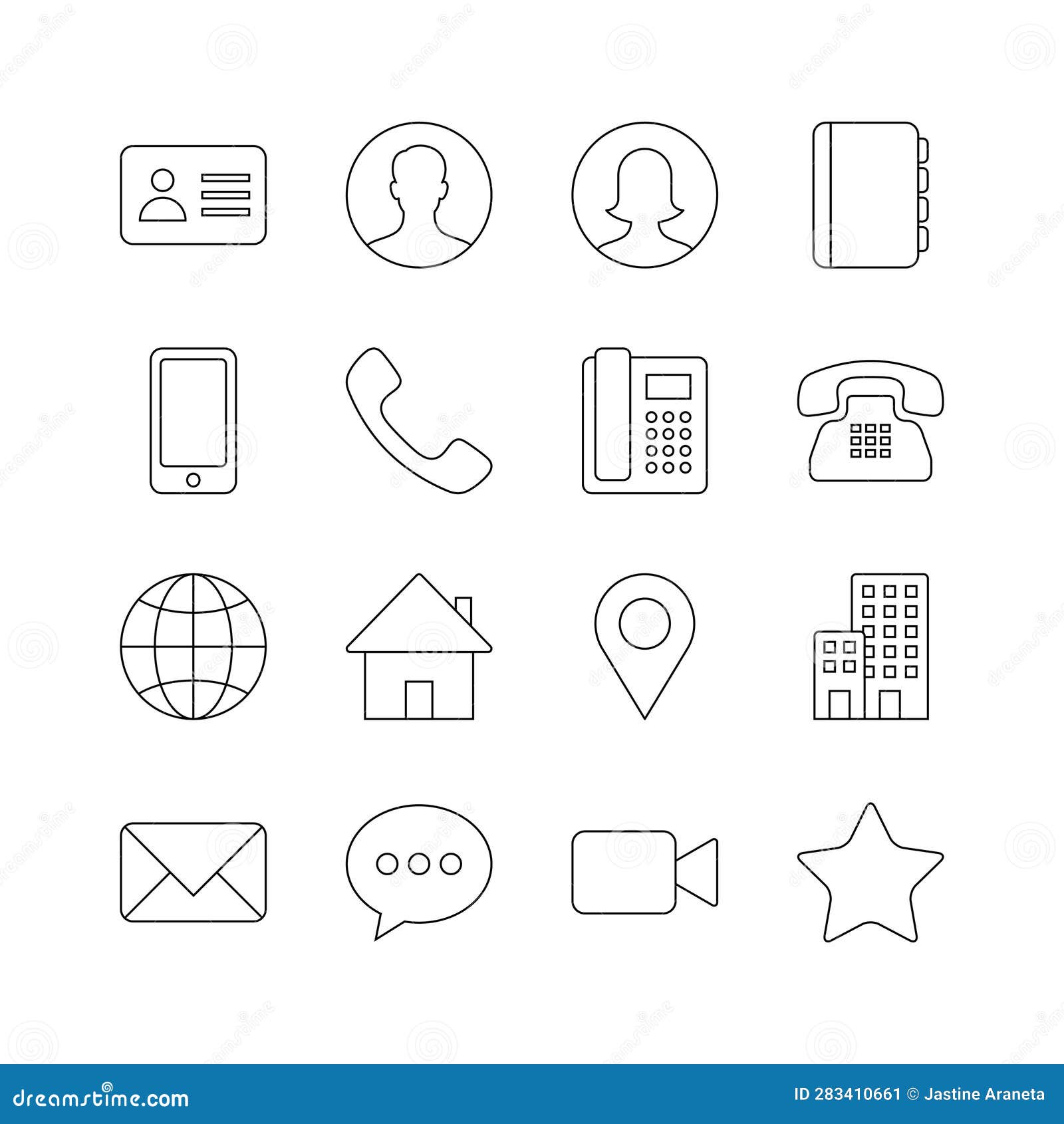 Set of Corporate Business Vector Icons Stock Vector - Illustration of ...
