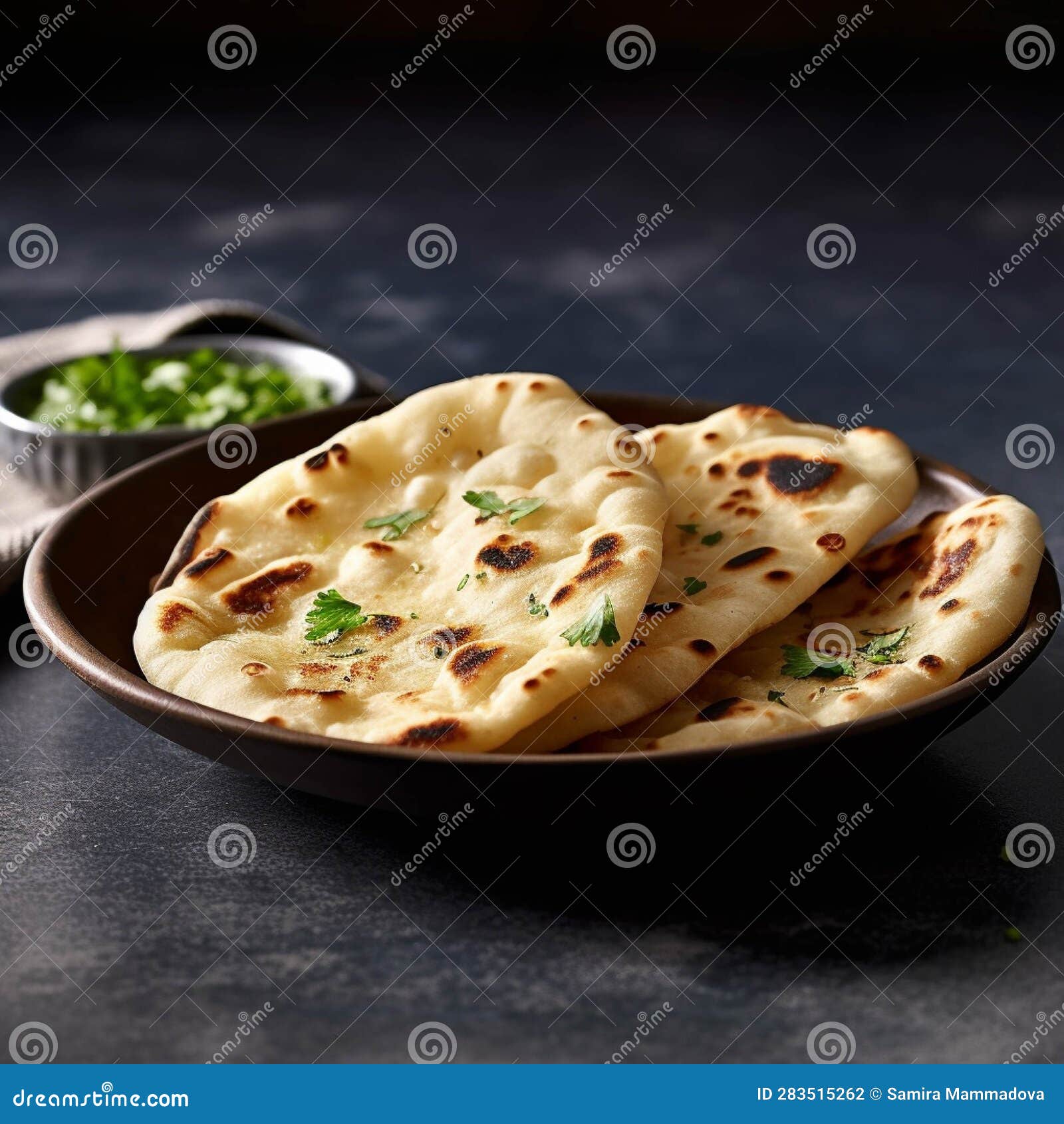 Indian Naan - Indian Naan Bread Flat Vector Design Illustration Clipart ...